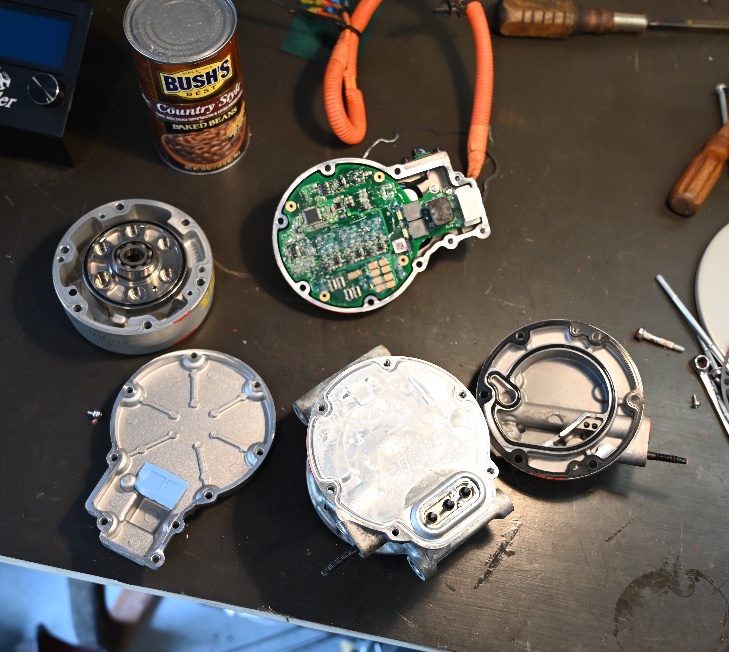 Tesla Model S A C Compressor Teardown The Brushless Zone